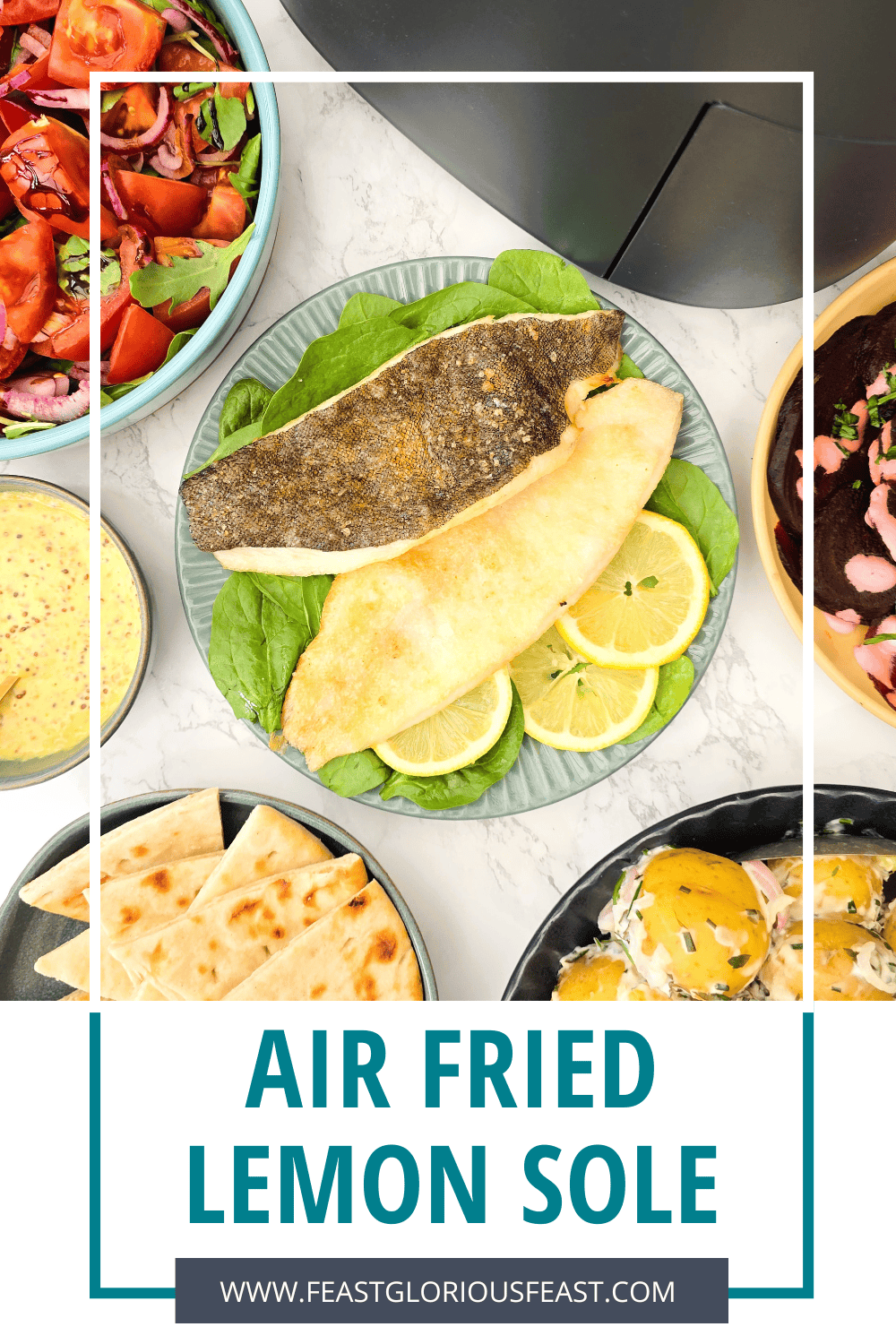 How to Air Fry Lemon Sole Fillets – Feast Glorious Feast