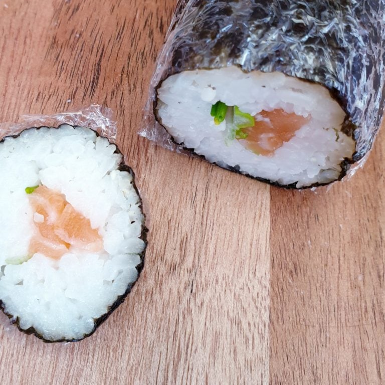 Salmon Maki Sushi Rolls – Feast Glorious Feast