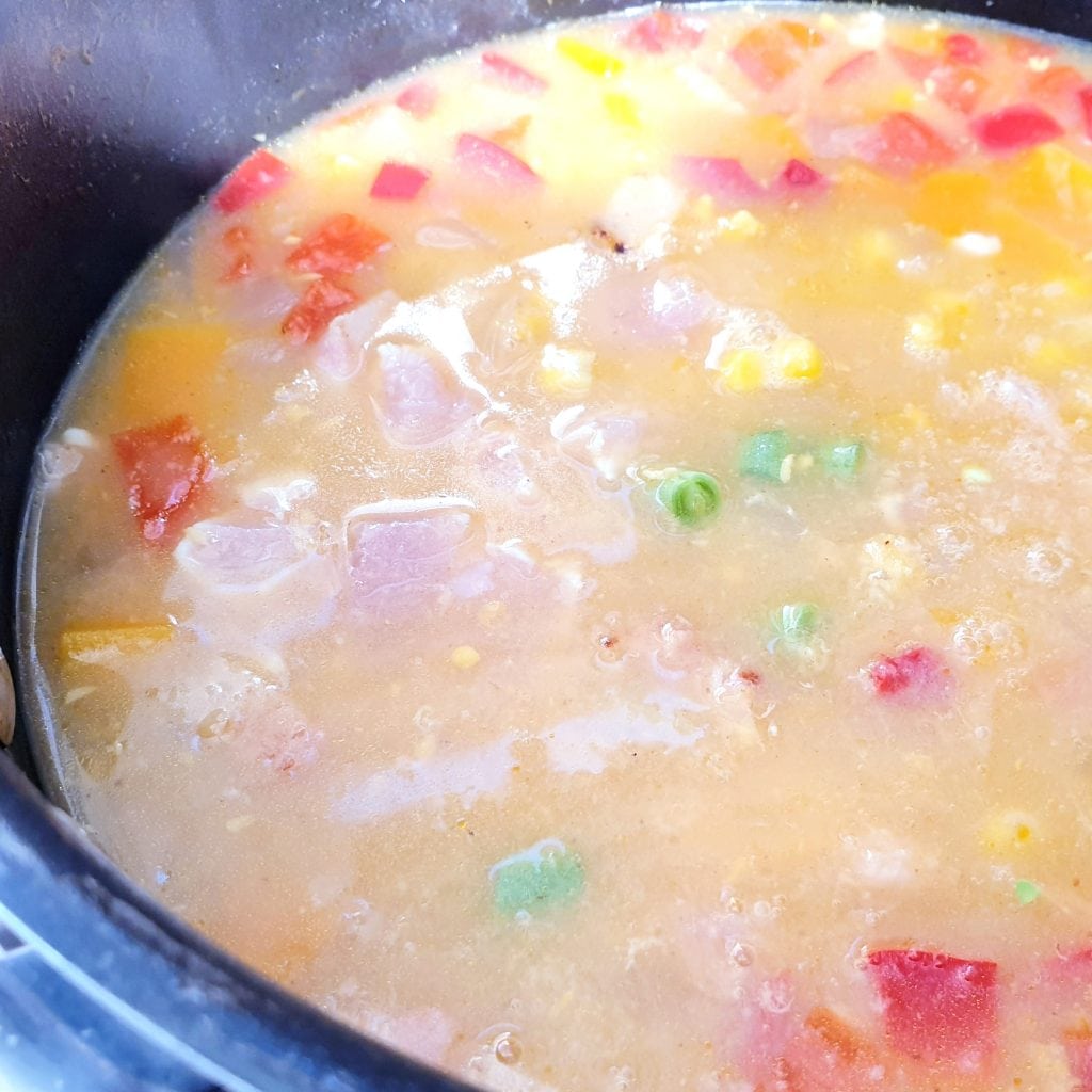 Turkey Soup (Chowder Style) with Squash – Feast Glorious Feast